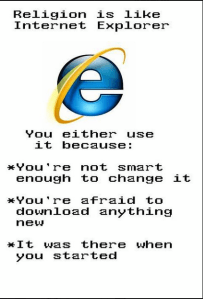 THE LESSONS OF INTERNET EXPLORER | Frank's Cottage
